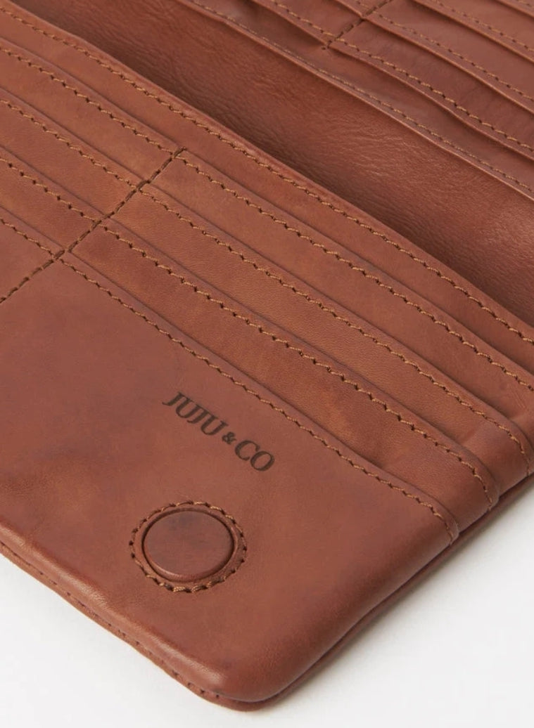 Juju & Co Cognac Wallet – Gibson&Co